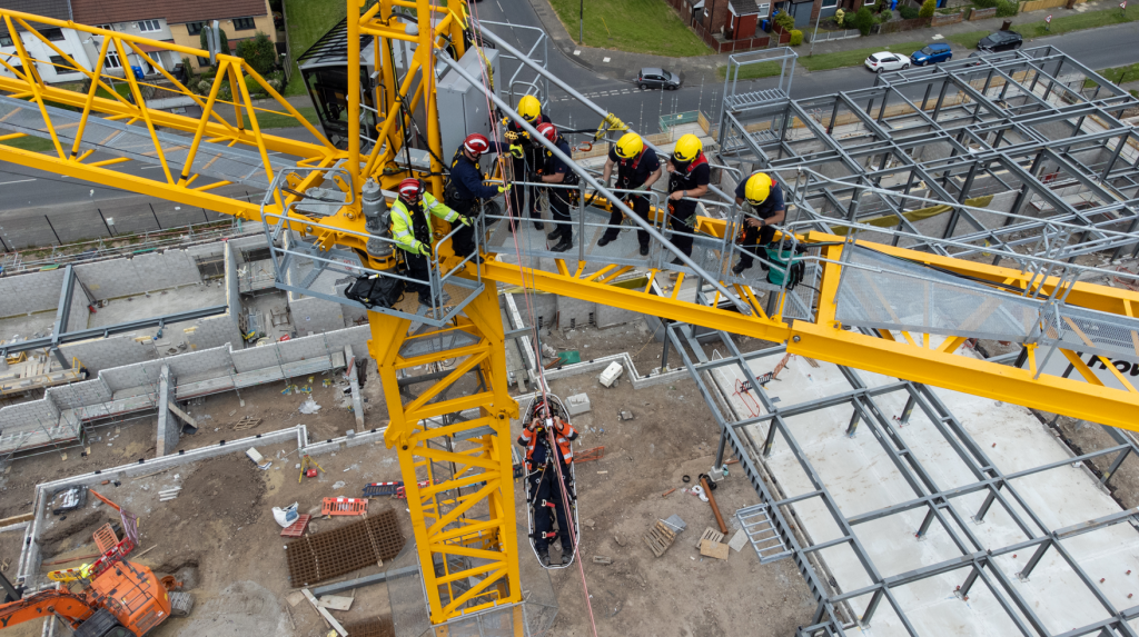 Onward's Hattersley development hosts high-rise fire training - Onward